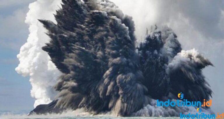 Lembaga Pemantau di beberapa Negara Kabarkan Gunung Bawah Laut Tonga ...